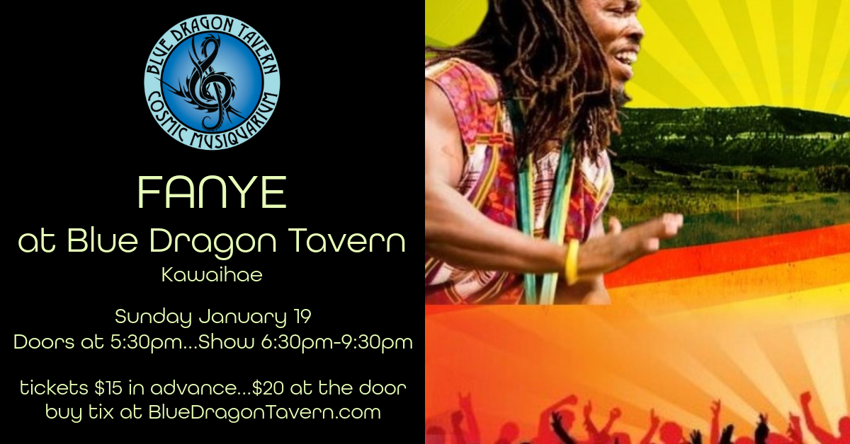 Fanye - Blue Dragon Tavern & Cosmic Musiquarium