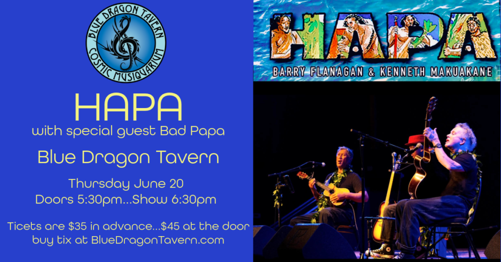 Upcoming Shows - Blue Dragon Tavern & Cosmic Musiquarium